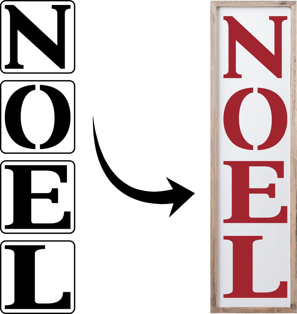 Noel Sign | JRV Stencils – Shangri-La Lane LLC